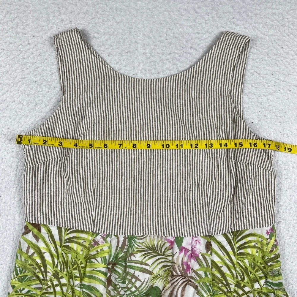 J. Jill | Dresses | J Jill Dress Womens Small Petite Striped Linen ...